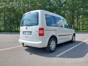 White Volkswagen Caddy 2012 in Aluksne, with an engine capacity of 1.20 L and mileage of 0 thousand km for 2900 €, photo 4 on AUTOMOTO.COM.LV