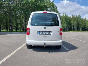 White Volkswagen Caddy 2012 in Aluksne, with an engine capacity of 1.20 L and mileage of 0 thousand km for 2900 €, photo 6 on AUTOMOTO.COM.LV