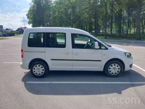 White Volkswagen Caddy 2012 in Aluksne, with an engine capacity of 1.20 L and mileage of 0 thousand km for 2900 €, photo 9 on AUTOMOTO.COM.LV