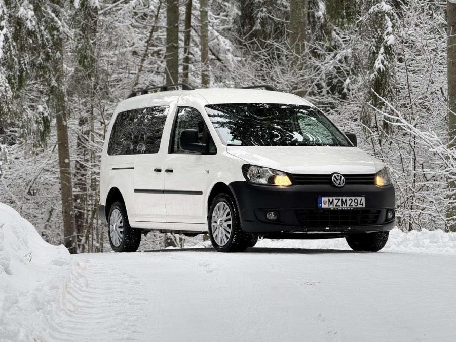 Balts Volkswagen Caddy 2012 Utena, ar dzinēja tilpumu 2.00 L un nobraukumu 161 tūkst. km par 9500 €, foto 1 vietnē AUTOMOTO.COM.LV