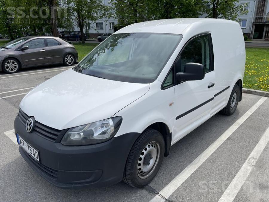 Balts Volkswagen Caddy 2012 Rīga, ar dzinēja tilpumu 1.60 L un nobraukumu 346 tūkst. km par 3990 €, foto 1 vietnē AUTOMOTO.COM.LV