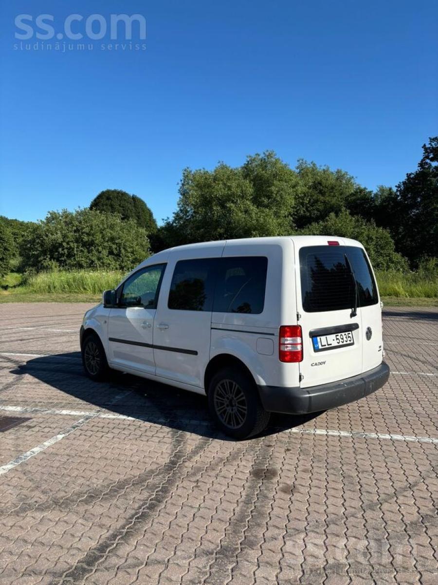 Balts Volkswagen Caddy 2012 Ventspils, ar dzinēja tilpumu 1.60 L un nobraukumu 393 tūkst. km par 4650 €, foto 4 vietnē AUTOMOTO.COM.LV