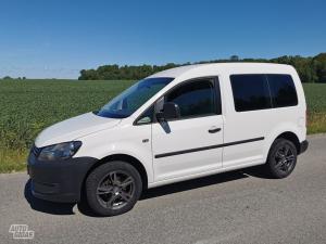 White Volkswagen Caddy 2012 in Kretinga, with an engine capacity of 1.60 L and mileage of 276 thousand km for 5000 €, photo 4 on AUTOMOTO.COM.LV