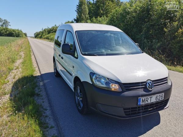 White Volkswagen Caddy 2012 in Kretinga, with an engine capacity of 1.60 L and mileage of 276 thousand km for 5000 €, photo 6 on AUTOMOTO.COM.LV