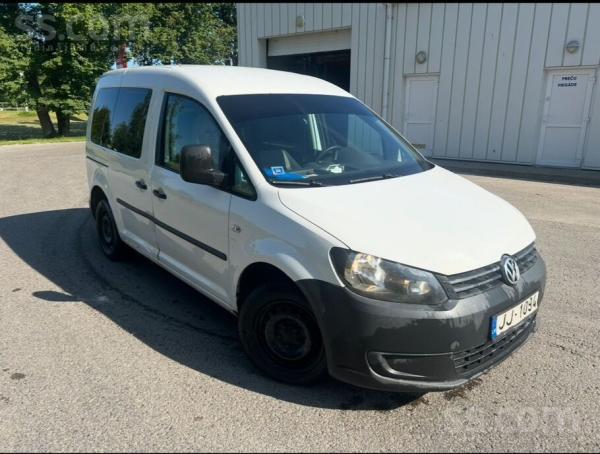 Balts Volkswagen Caddy 2013 Jēkabpils, ar dzinēja tilpumu 1.60 L un nobraukumu 542 tūkst. km par 2500 €, foto 2 vietnē AUTOMOTO.COM.LV