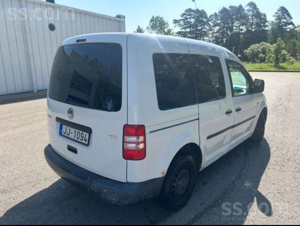Balts Volkswagen Caddy 2013 Jēkabpils, ar dzinēja tilpumu 1.60 L un nobraukumu 542 tūkst. km par 2500 €, foto 3 vietnē AUTOMOTO.COM.LV