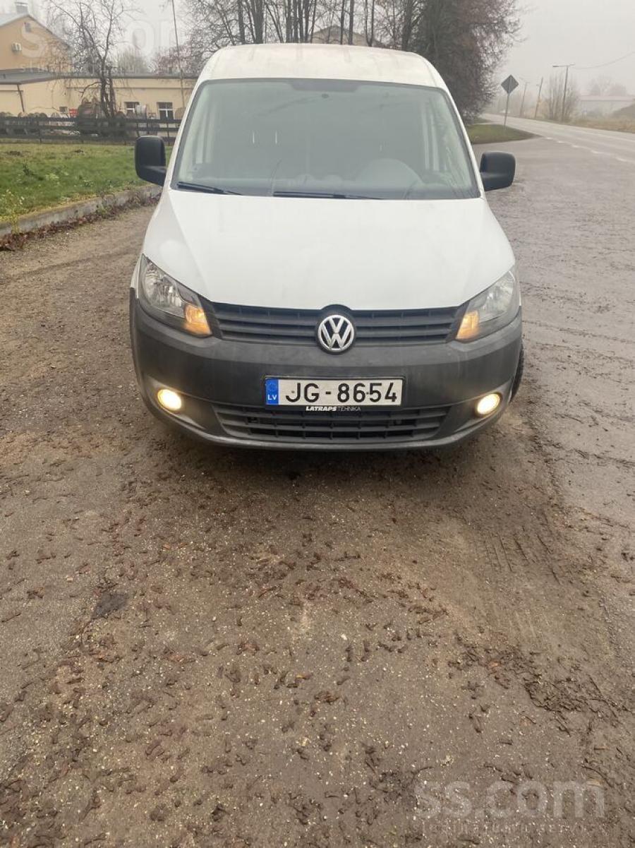 Balts Volkswagen Caddy 2013 Jelgava, ar dzinēja tilpumu 1.60 L un nobraukumu 232 tūkst. km par 4100 €, foto 1 vietnē AUTOMOTO.COM.LV