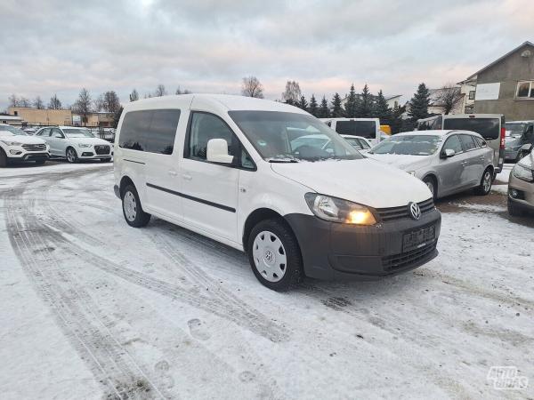 White Volkswagen Caddy 2013 in Utena, with an engine capacity of 1.60 L and mileage of 248 thousand km for 6100 €, photo 2 on AUTOMOTO.COM.LV