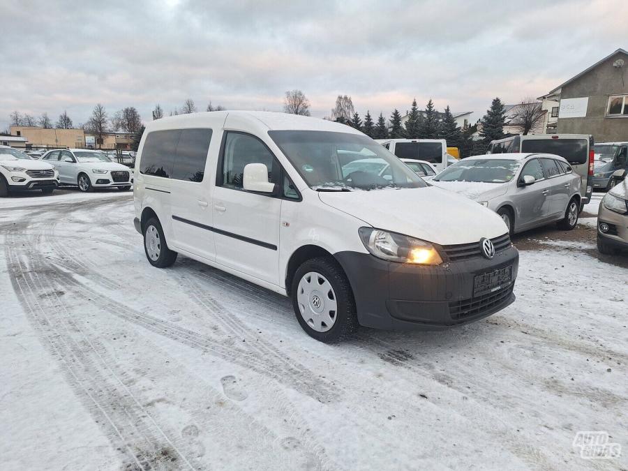 Balts Volkswagen Caddy 2013 Utena, ar dzinēja tilpumu 1.60 L un nobraukumu 248 tūkst. km par 6100 €, foto 2 vietnē AUTOMOTO.COM.LV