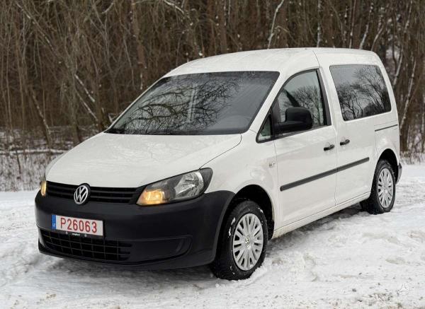 Balts Volkswagen Caddy 2013 Ukmergė, ar dzinēja tilpumu 1.60 L un nobraukumu 297 tūkst. km par 4400 €, foto 1 vietnē AUTOMOTO.COM.LV