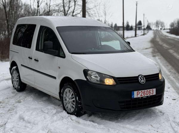 Balts Volkswagen Caddy 2013 Ukmergė, ar dzinēja tilpumu 1.60 L un nobraukumu 297 tūkst. km par 4400 €, foto 2 vietnē AUTOMOTO.COM.LV