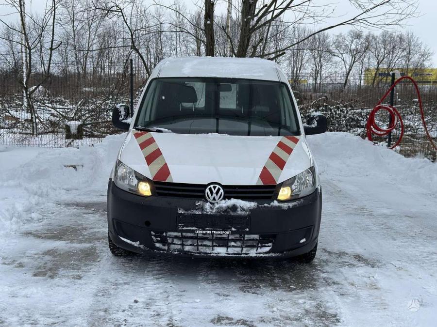 Balts Volkswagen Caddy 2013 Viļņa, ar dzinēja tilpumu 1.97 L un nobraukumu 162 tūkst. km par 9200 €, foto 2 vietnē AUTOMOTO.COM.LV