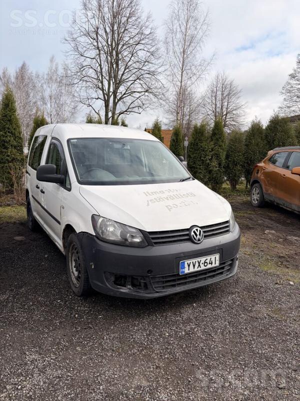Balts Volkswagen Caddy 2013 Rīga, ar dzinēja tilpumu 2.00 L un nobraukumu 250 tūkst. km par 2500 €, foto 1 vietnē AUTOMOTO.COM.LV