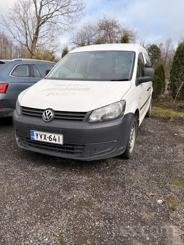 Balts Volkswagen Caddy 2013 Rīga, ar dzinēja tilpumu 2.00 L un nobraukumu 250 tūkst. km par 2500 €, foto 2 vietnē AUTOMOTO.COM.LV