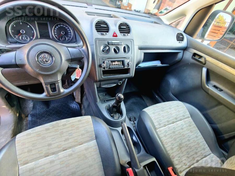 Balts Volkswagen Caddy 2013 Rīga, ar dzinēja tilpumu 1.60 L un nobraukumu 0 tūkst. km par 6175 €, foto 10 vietnē AUTOMOTO.COM.LV