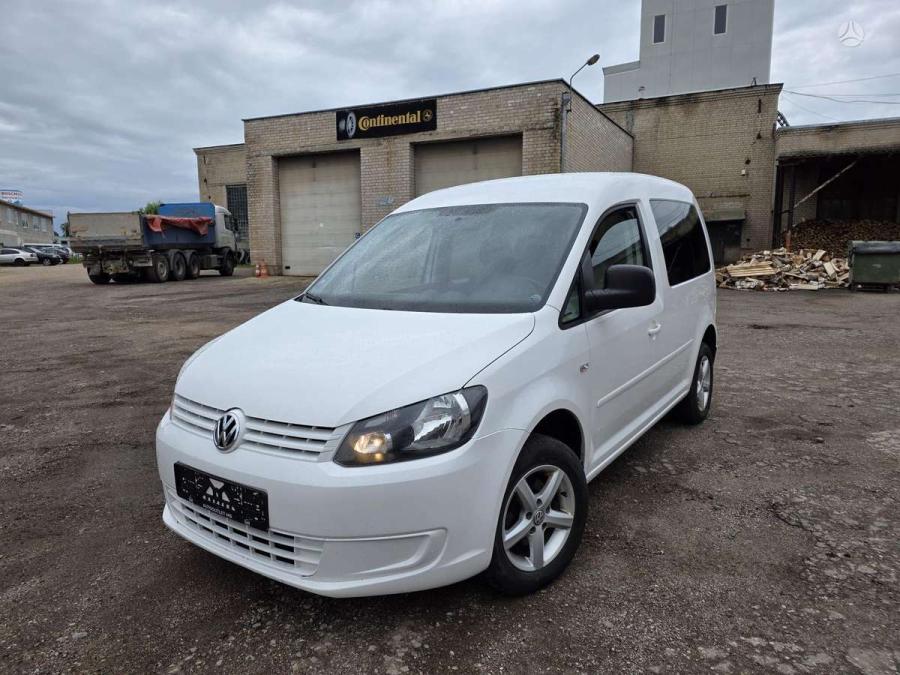 Balts Volkswagen Caddy 2013 Utena, ar dzinēja tilpumu 1.60 L un nobraukumu 276 tūkst. km par 3990 €, foto 1 vietnē AUTOMOTO.COM.LV