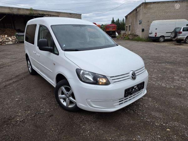 Balts Volkswagen Caddy 2013 Utena, ar dzinēja tilpumu 1.60 L un nobraukumu 276 tūkst. km par 3990 €, foto 2 vietnē AUTOMOTO.COM.LV