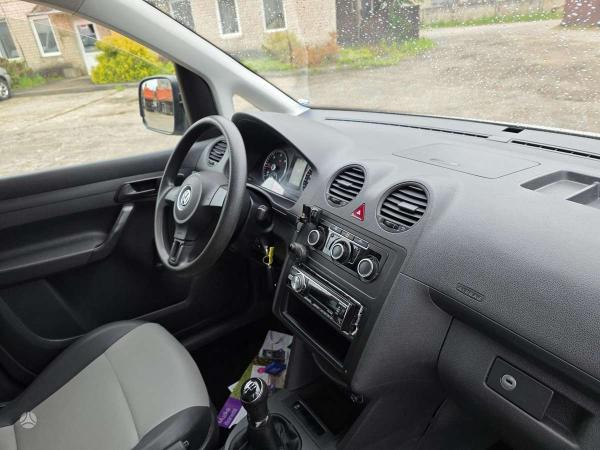 Balts Volkswagen Caddy 2013 Utena, ar dzinēja tilpumu 1.60 L un nobraukumu 276 tūkst. km par 3990 €, foto 8 vietnē AUTOMOTO.COM.LV