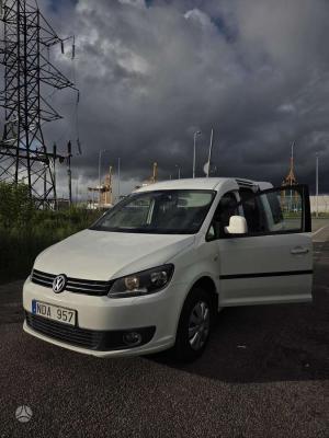 White Volkswagen Caddy 2013 in Klaipeda, with an engine capacity of 1.20 L and mileage of 210 thousand km for 5500 €, photo 3 on AUTOMOTO.COM.LV