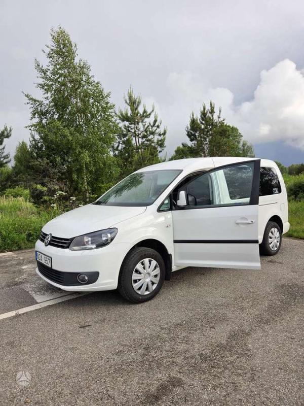 Balts Volkswagen Caddy 2013 Klaipėda, ar dzinēja tilpumu 1.20 L un nobraukumu 210 tūkst. km par 5500 €, foto 4 vietnē AUTOMOTO.COM.LV