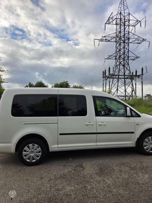 White Volkswagen Caddy 2013 in Klaipeda, with an engine capacity of 1.20 L and mileage of 210 thousand km for 5500 €, photo 7 on AUTOMOTO.COM.LV