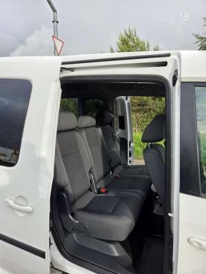 White Volkswagen Caddy 2013 in Klaipeda, with an engine capacity of 1.20 L and mileage of 210 thousand km for 5500 €, photo 18 on AUTOMOTO.COM.LV