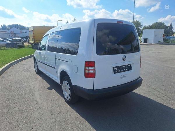 White Volkswagen Caddy 2013 in Utena, with an engine capacity of 1.60 L and mileage of 248 thousand km for 5800 €, photo 3 on AUTOMOTO.COM.LV