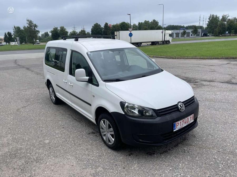 Balts Volkswagen Caddy 2013 Kauņa, ar dzinēja tilpumu 2.00 L un nobraukumu 200 tūkst. km par 8890 €, foto 3 vietnē AUTOMOTO.COM.LV