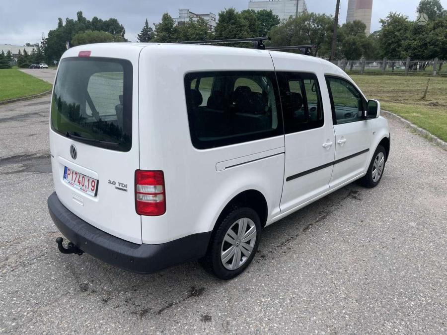 Balts Volkswagen Caddy 2013 Kauņa, ar dzinēja tilpumu 2.00 L un nobraukumu 200 tūkst. km par 8890 €, foto 5 vietnē AUTOMOTO.COM.LV