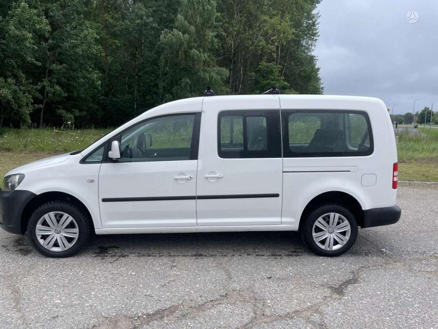 Balts Volkswagen Caddy 2013 Kauņa, ar dzinēja tilpumu 2.00 L un nobraukumu 200 tūkst. km par 8890 €, foto 7 vietnē AUTOMOTO.COM.LV