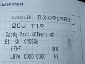 Balts Volkswagen Caddy 2013 Kauņa, ar dzinēja tilpumu 2.00 L un nobraukumu 200 tūkst. km par 8890 €, foto 21 vietnē AUTOMOTO.COM.LV