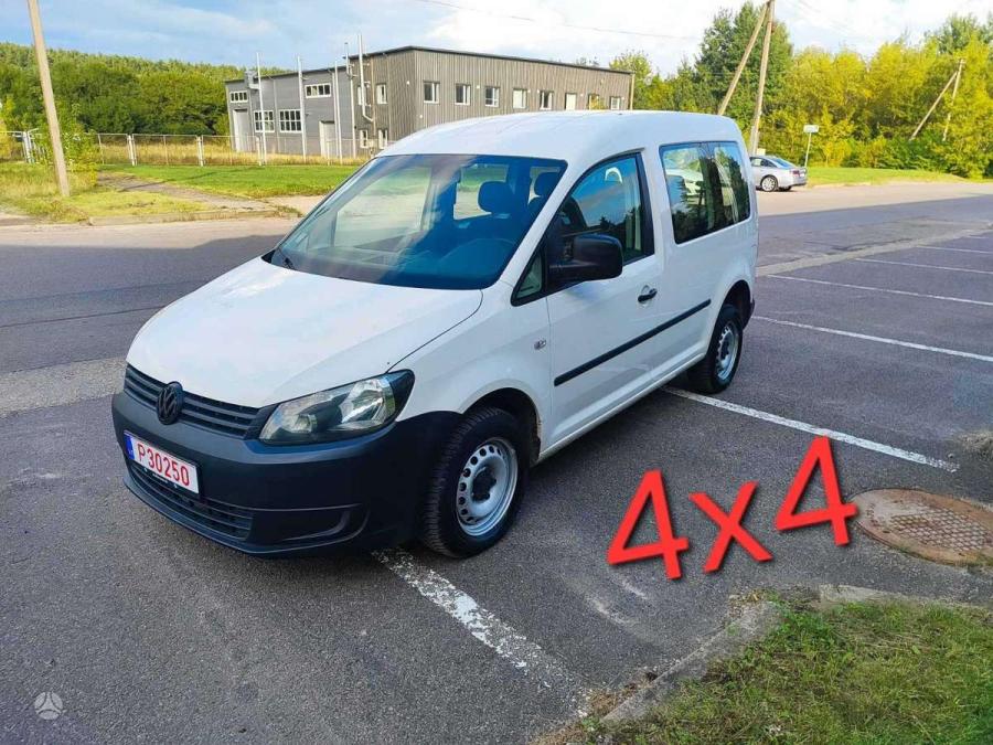 Balts Volkswagen Caddy 2013 Viļņa, ar dzinēja tilpumu 1.97 L un nobraukumu 393 tūkst. km par 3700 €, foto 1 vietnē AUTOMOTO.COM.LV