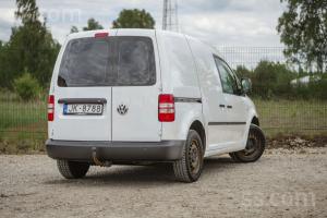 White Volkswagen Caddy 2013 in Riga, with an engine capacity of 1.60 L and mileage of 288 thousand km for 5590 €, photo 7 on AUTOMOTO.COM.LV