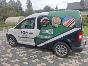 White Volkswagen Caddy 2013 in Riga, with an engine capacity of 1.60 L and mileage of 264 thousand km for 5200 €, photo 5 on AUTOMOTO.COM.LV