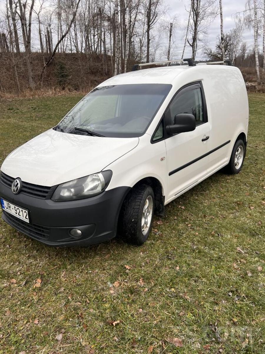 Balts Volkswagen Caddy 2014 Jelgava, ar dzinēja tilpumu 1.60 L un nobraukumu 368 tūkst. km par 4400 €, foto 1 vietnē AUTOMOTO.COM.LV
