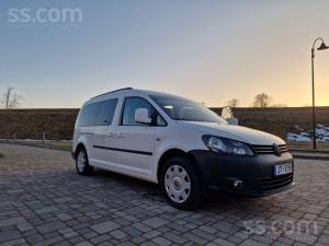 Balts Volkswagen Caddy 2014 Daugavpils, ar dzinēja tilpumu 1.60 L un nobraukumu 187 tūkst. km par 6800 €, foto  vietnē AUTOMOTO.COM.LV