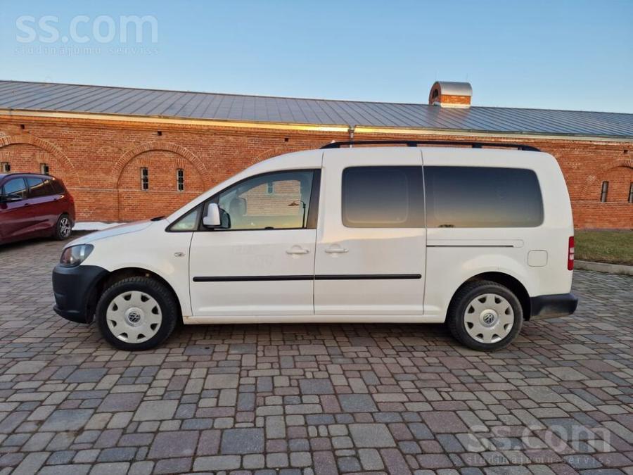 Balts Volkswagen Caddy 2014 Daugavpils, ar dzinēja tilpumu 1.60 L un nobraukumu 187 tūkst. km par 6800 €, foto 3 vietnē AUTOMOTO.COM.LV