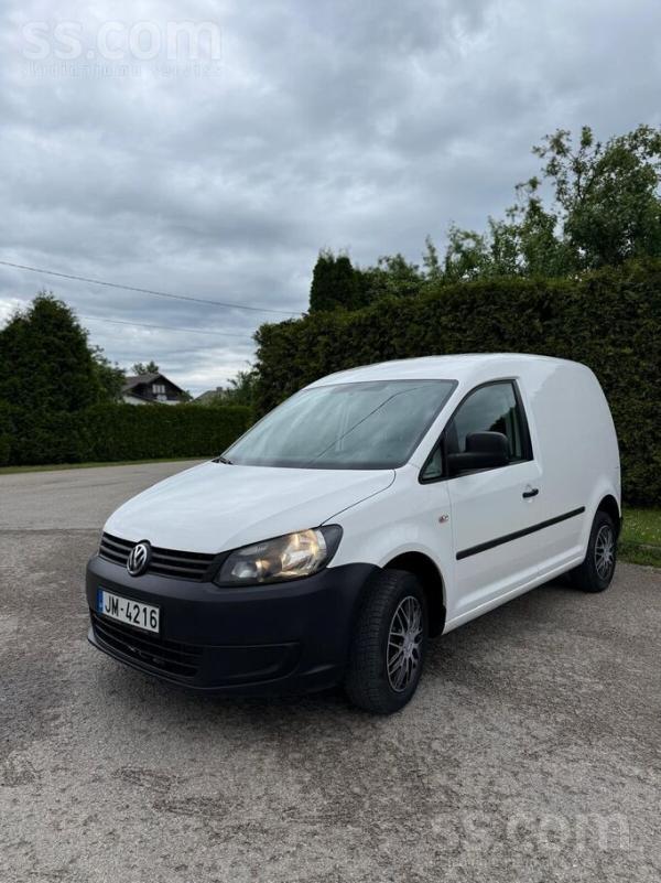 Balts Volkswagen Caddy 2014 Rīga, ar dzinēja tilpumu 1.60 L un nobraukumu 310 tūkst. km par 3900 €, foto 1 vietnē AUTOMOTO.COM.LV