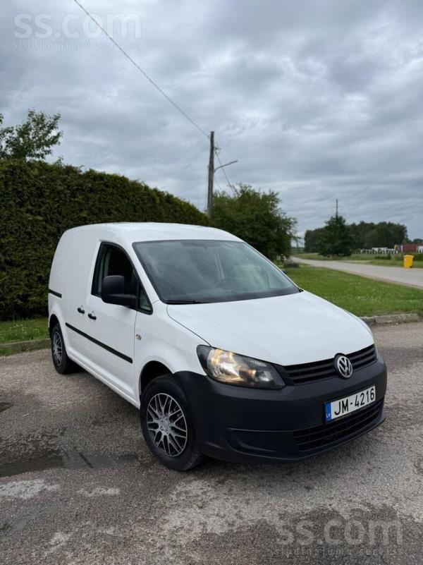 Balts Volkswagen Caddy 2014 Rīga, ar dzinēja tilpumu 1.60 L un nobraukumu 310 tūkst. km par 3900 €, foto 2 vietnē AUTOMOTO.COM.LV
