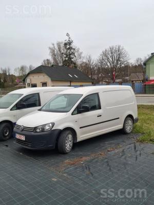 White Volkswagen Caddy 2014 in Valmiera, with an engine capacity of 1.60 L and mileage of 158 thousand km for 6500 €, photo 3 on AUTOMOTO.COM.LV
