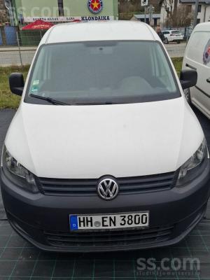 White Volkswagen Caddy 2014 in Valmiera, with an engine capacity of 1.60 L and mileage of 158 thousand km for 6500 €, photo 5 on AUTOMOTO.COM.LV