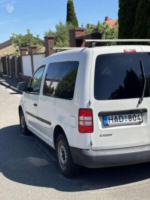 Balts Volkswagen Caddy 2014 Klaipėda, ar dzinēja tilpumu 1.60 L un nobraukumu 180 tūkst. km par 4000 €, foto  vietnē AUTOMOTO.COM.LV
