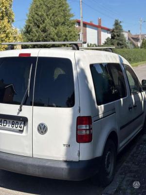 White Volkswagen Caddy 2014 in Klaipeda, with an engine capacity of 1.60 L and mileage of 180 thousand km for 4000 €, photo 5 on AUTOMOTO.COM.LV