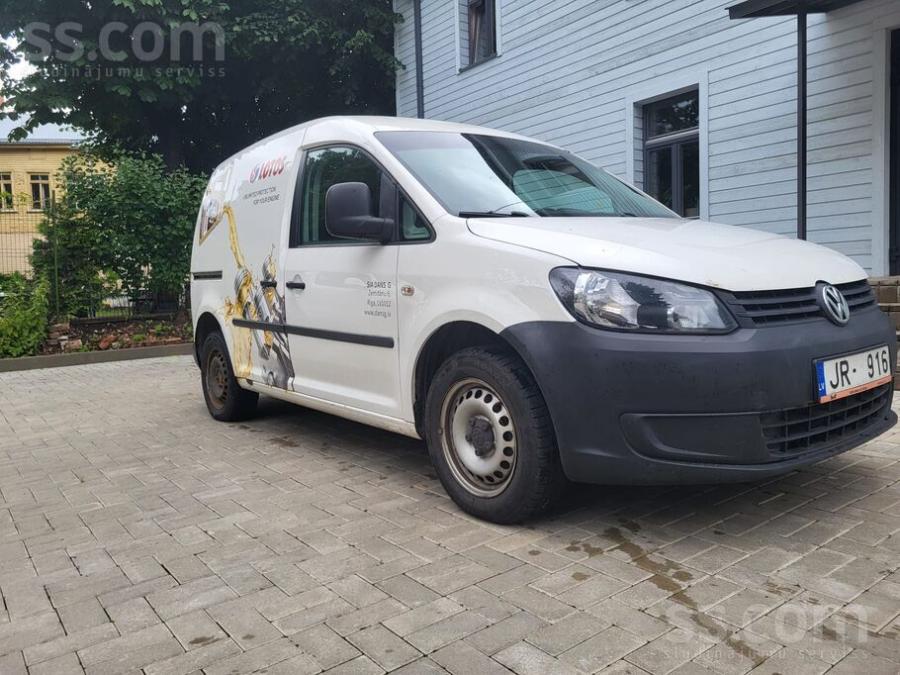 Balts Volkswagen Caddy 2014 Rīga, ar dzinēja tilpumu 1.60 L un nobraukumu 480 tūkst. km par 3499 €, foto 1 vietnē AUTOMOTO.COM.LV