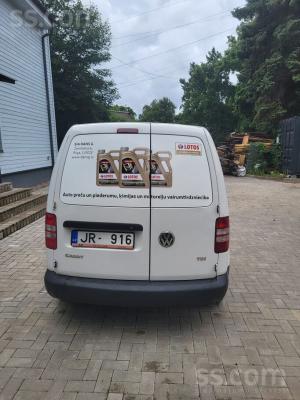 Balts Volkswagen Caddy 2014 Rīga, ar dzinēja tilpumu 1.60 L un nobraukumu 480 tūkst. km par 3499 €, foto 4 vietnē AUTOMOTO.COM.LV