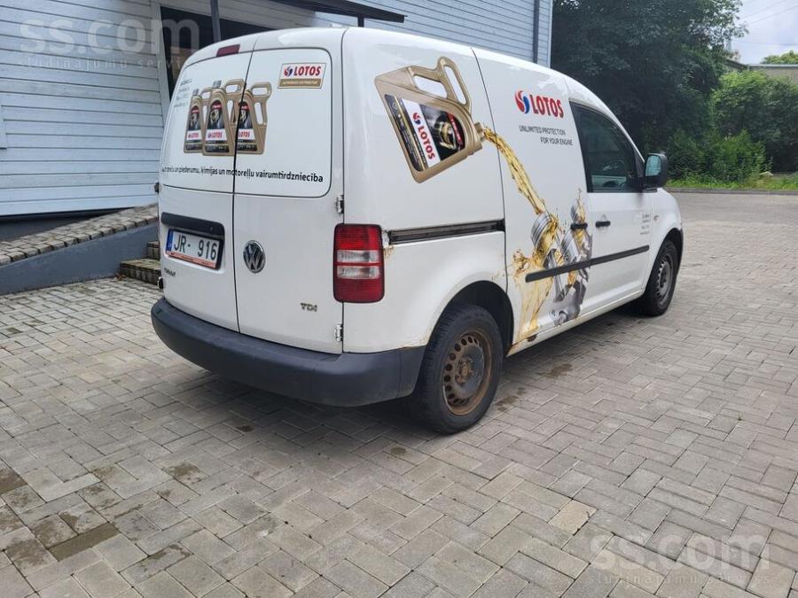 Balts Volkswagen Caddy 2014 Rīga, ar dzinēja tilpumu 1.60 L un nobraukumu 480 tūkst. km par 3499 €, foto 6 vietnē AUTOMOTO.COM.LV
