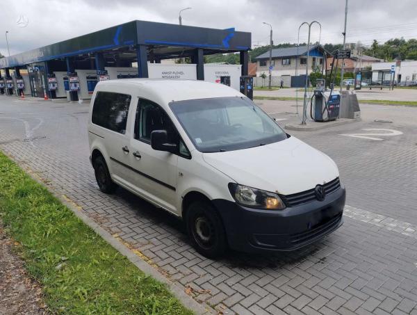 Balts Volkswagen Caddy 2014 Kauņa, ar dzinēja tilpumu 1.60 L un nobraukumu 567 tūkst. km par 3500 €, foto 2 vietnē AUTOMOTO.COM.LV