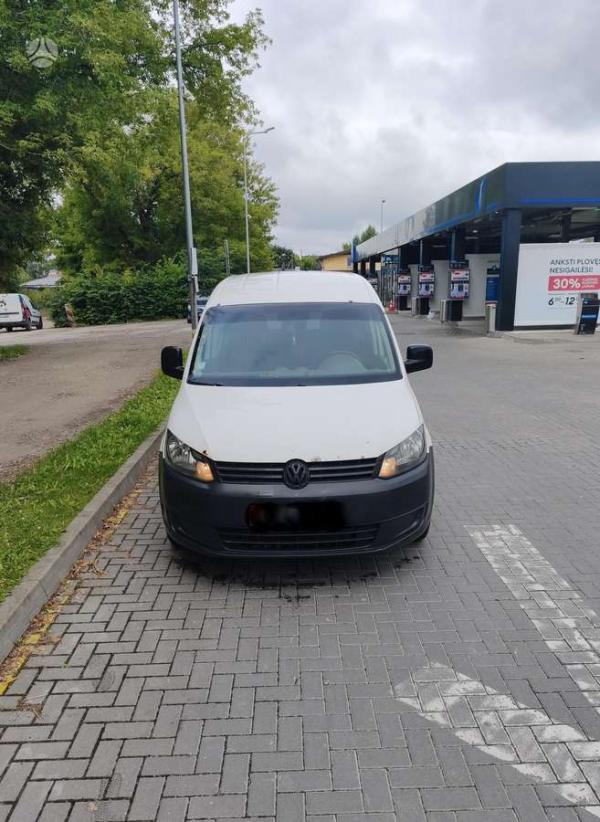 Balts Volkswagen Caddy 2014 Kauņa, ar dzinēja tilpumu 1.60 L un nobraukumu 567 tūkst. km par 3500 €, foto 3 vietnē AUTOMOTO.COM.LV