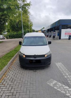 White Volkswagen Caddy 2014 in Kaunas, with an engine capacity of 1.60 L and mileage of 567 thousand km for 3500 €, photo 4 on AUTOMOTO.COM.LV