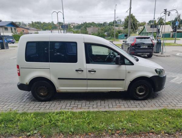 Balts Volkswagen Caddy 2014 Kauņa, ar dzinēja tilpumu 1.60 L un nobraukumu 567 tūkst. km par 3500 €, foto 4 vietnē AUTOMOTO.COM.LV